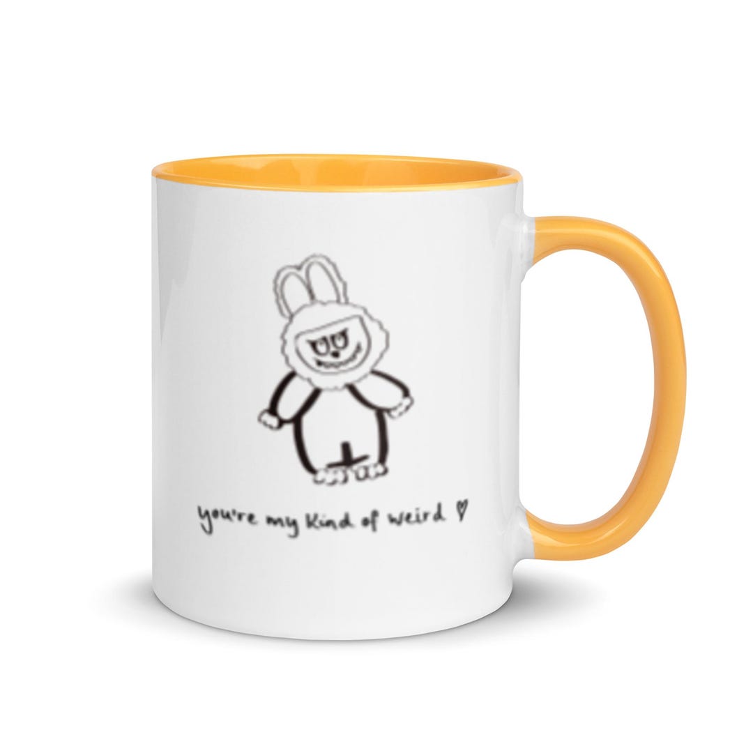 Labubu Mug - You're My Kind of Weird - Novelty Ceramic Mug - Colour ...