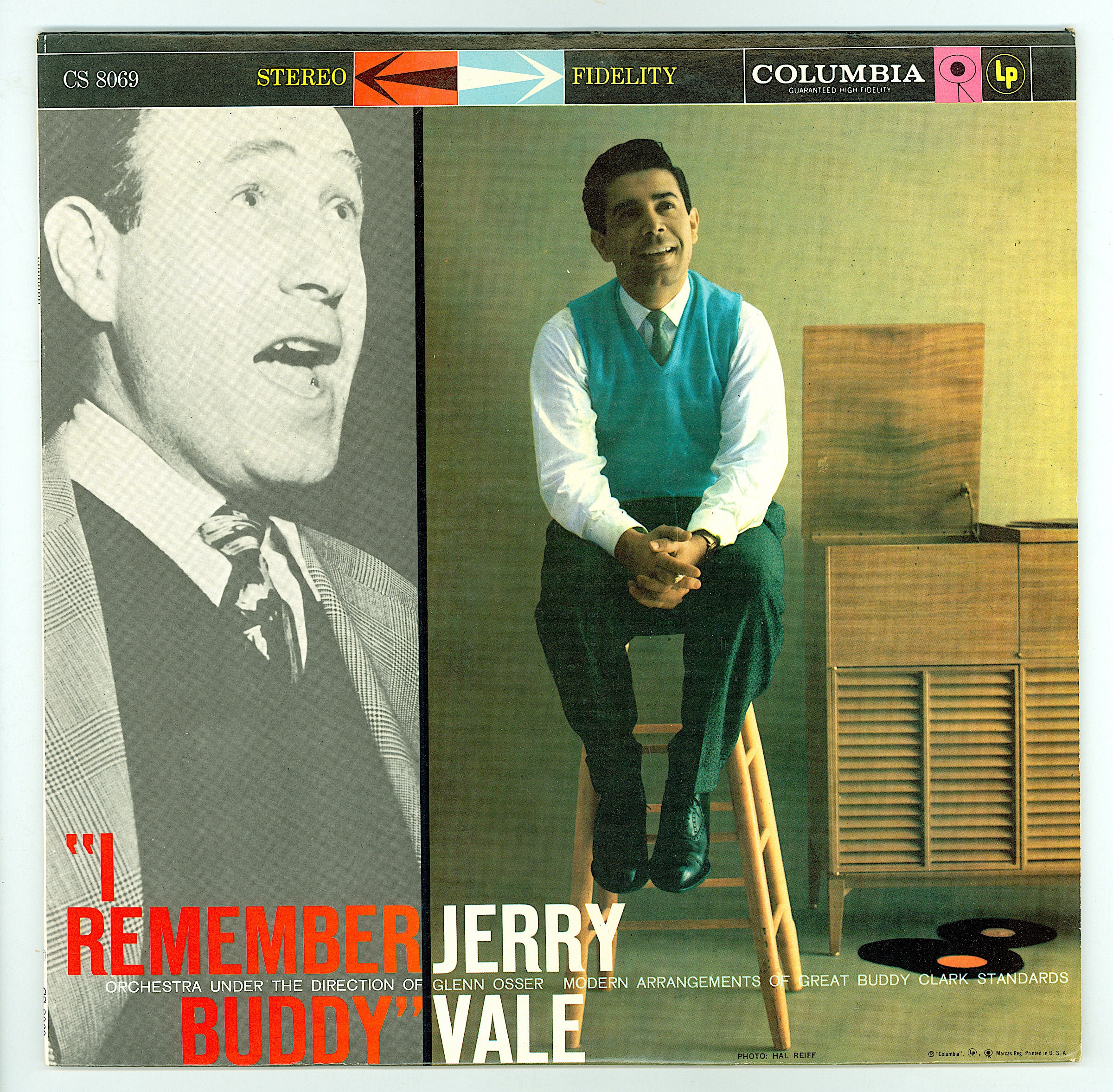Jerry Vale His Debut Album I Remember Buddy Clark Famous - Etsy