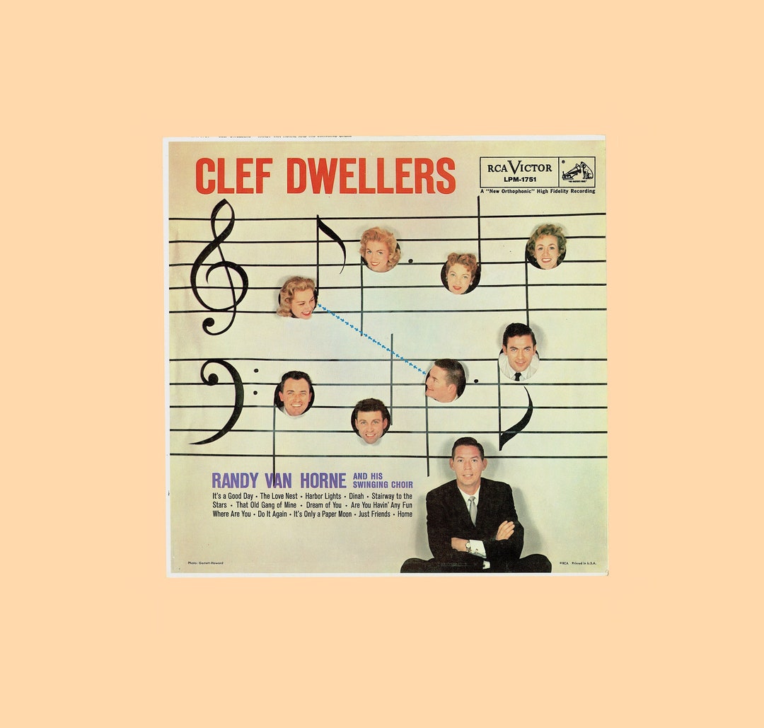 Clef Dwellers - Randy Van Horne 1958 RCA LP: Cartoon Theme Songs - Etsy