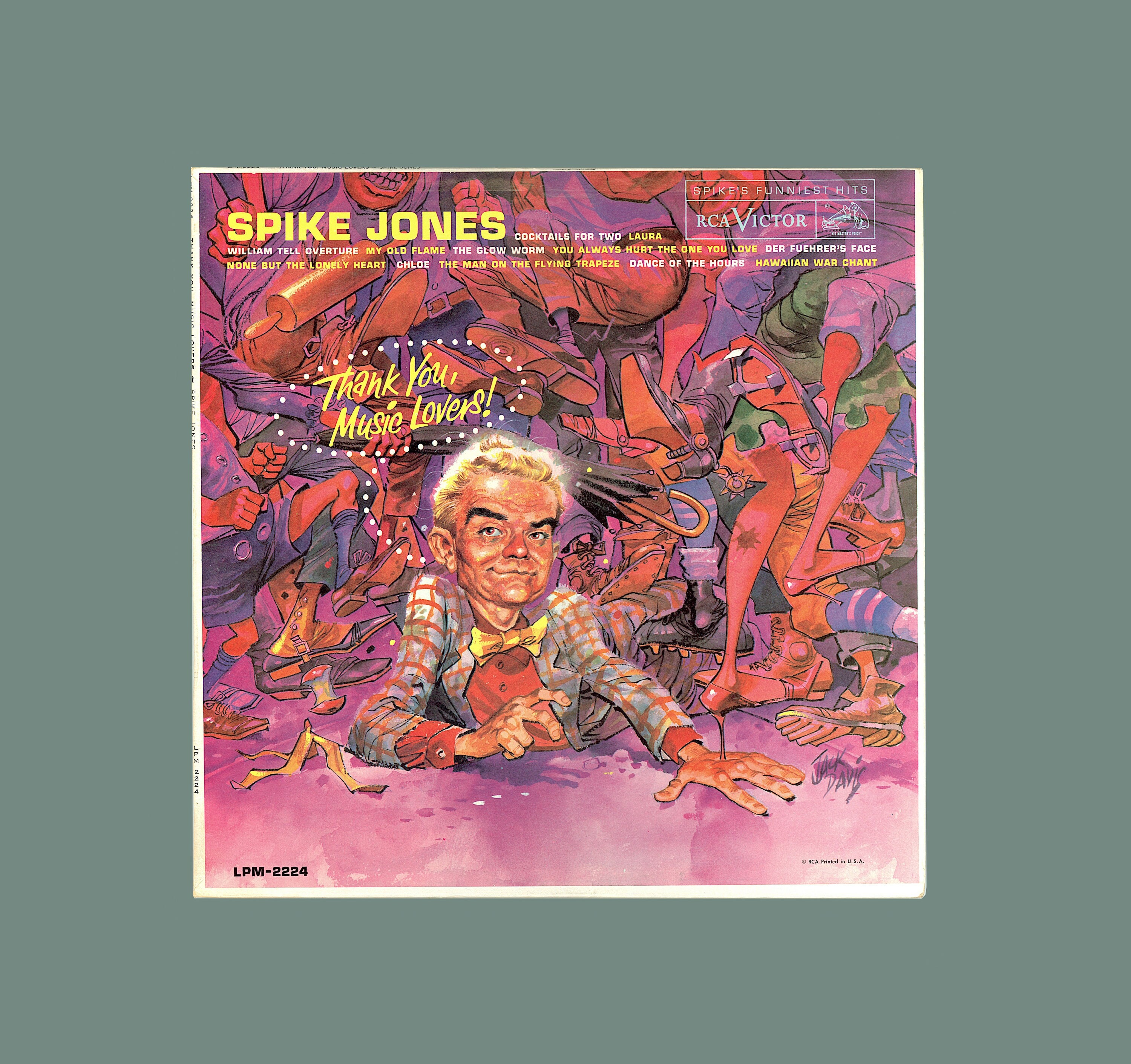 Spike Jones Thank You, Music Lovers Wild and Crazy Comic Songs Jack ...