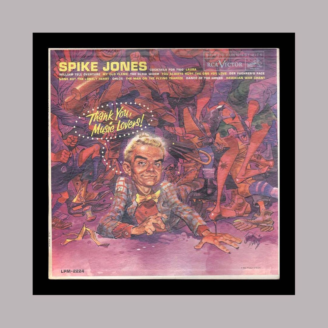 Spike Jones Thank You Music Lovers Wild and Crazy Comic Songs - Etsy