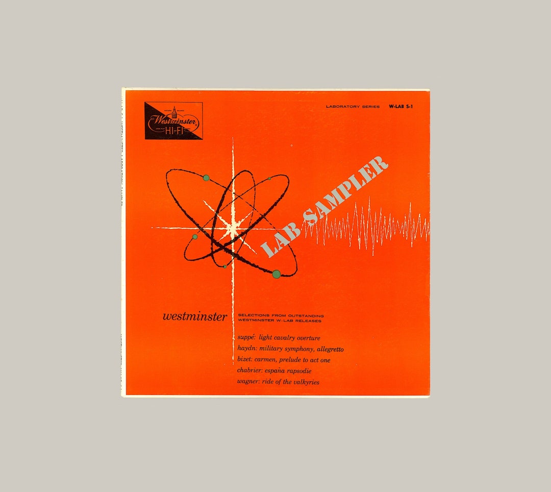 Westminster Records Lab Sampler: Classical Music Selections 1956 Vinyl ...