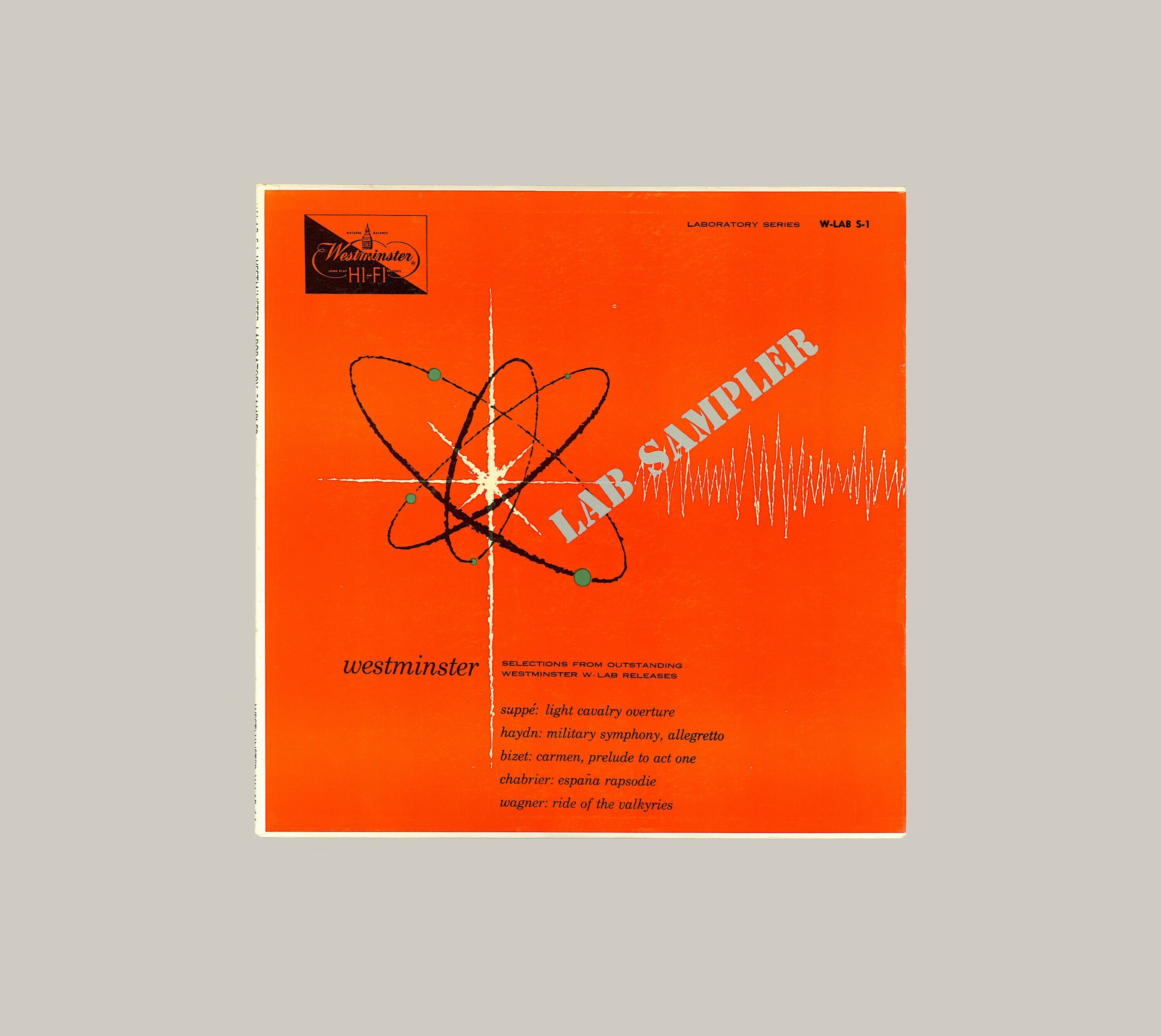 Westminster Records Lab Sampler: Classical Music Selections 1956 Vinyl ...