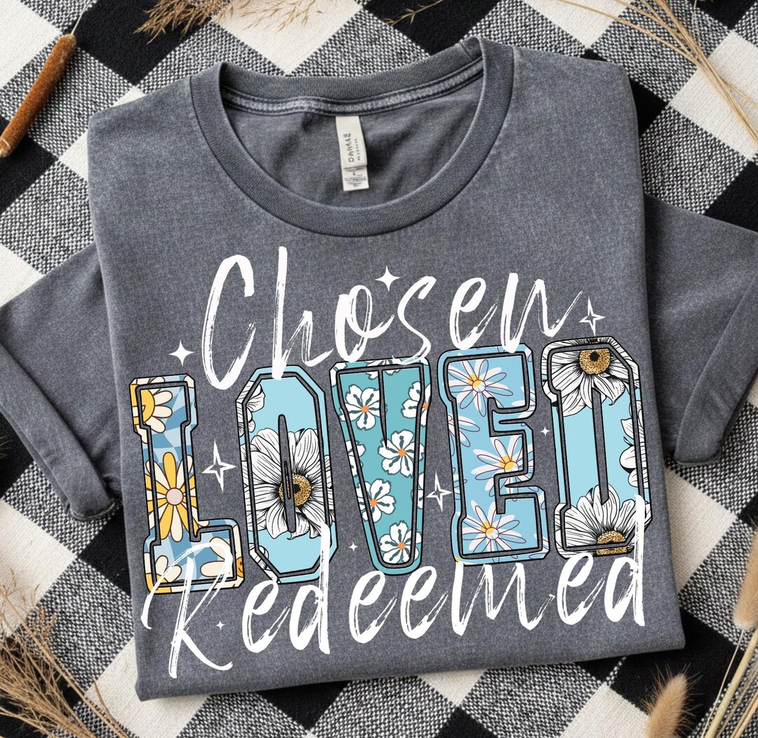 Easter Christian PNG Sublimation Design for T-shirt, Floral Bible Quote ...