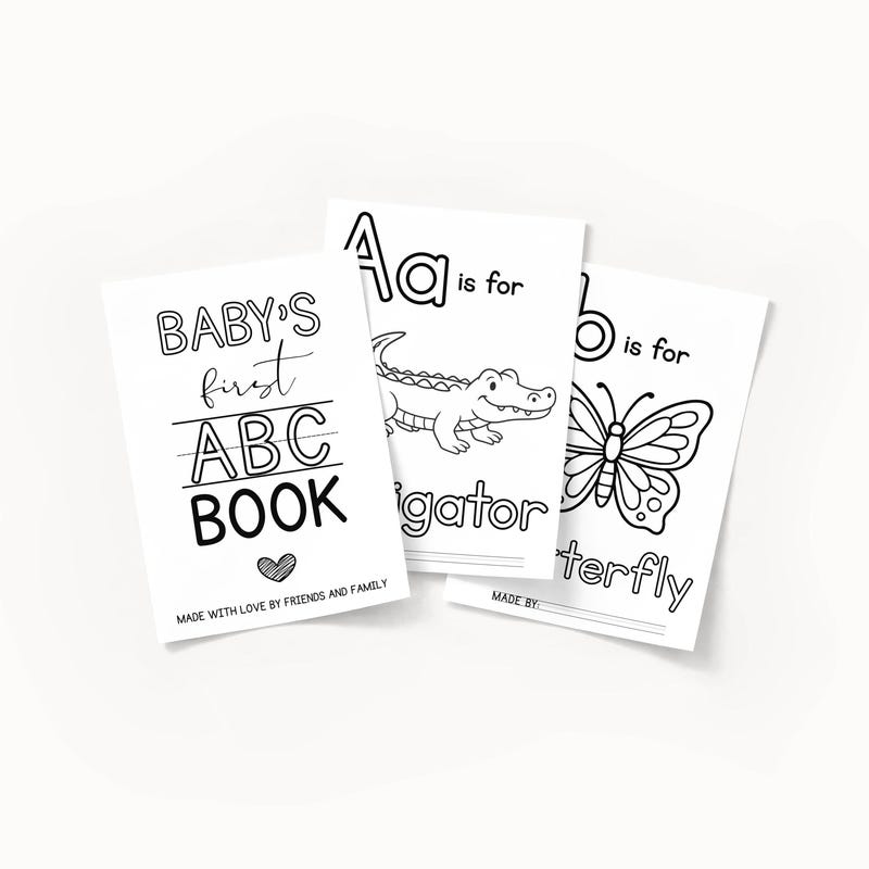 Coloring Book Favor Party - Etsy