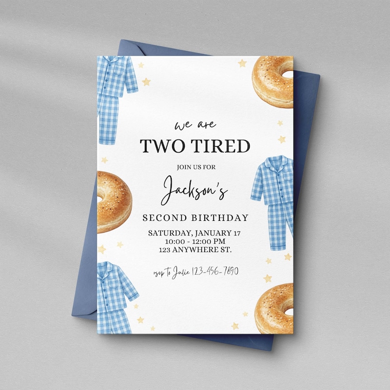 Bagel Themed Birthday - Etsy