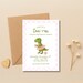Tea-rex Birthday Invite: Dinosaur Tutu Tea Party Invitation Template ...
