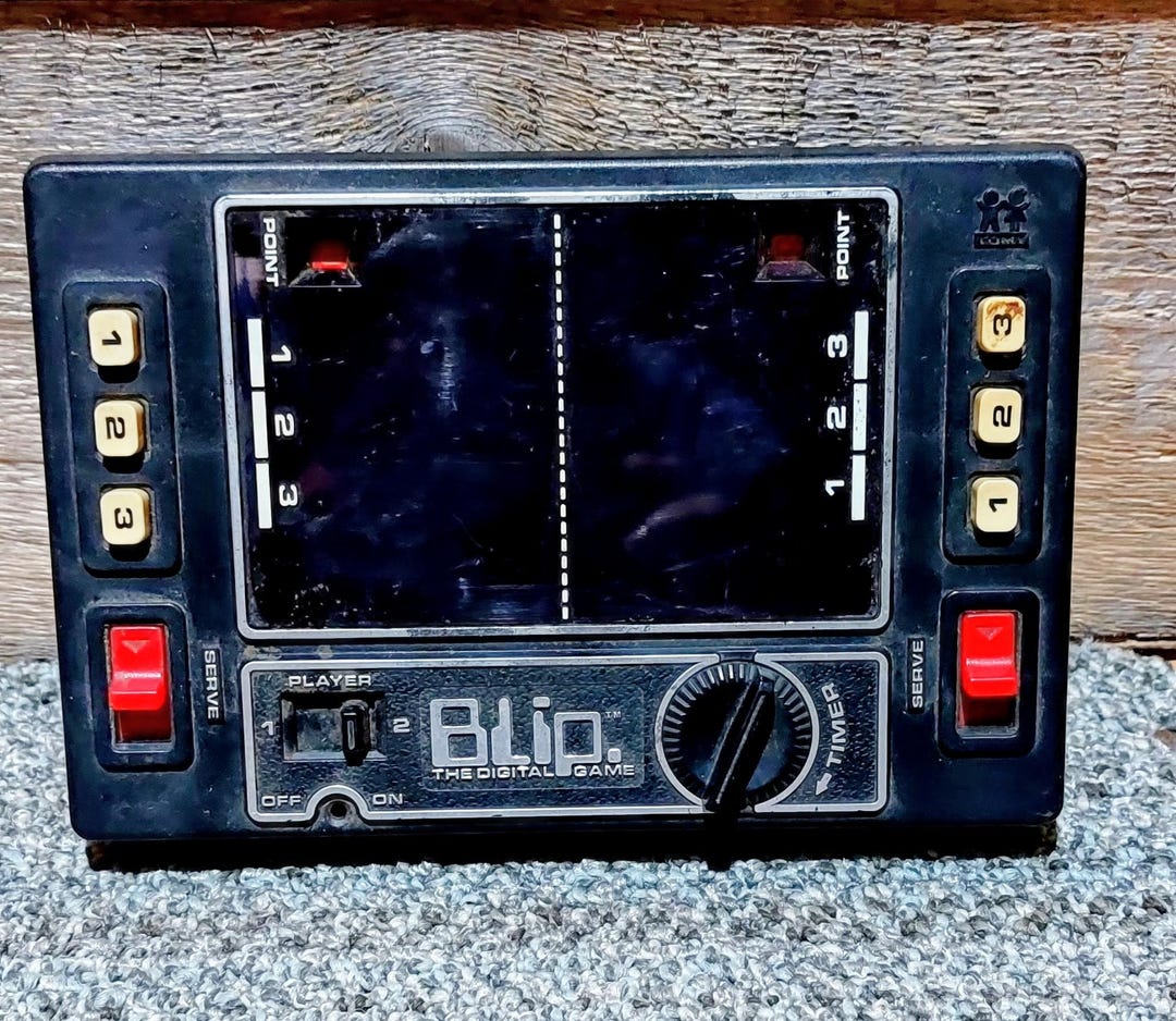 Vintage 1977 Tomy BLIP the Digital Game Handheld WORKS - Etsy