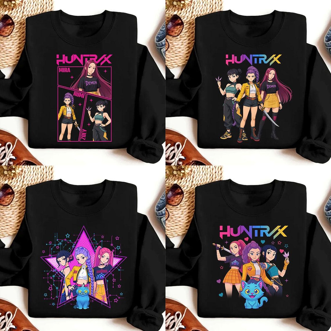 Kpop Demon Hunters Png, Kpop Huntrix Png, Huntrix Girl, Derpy Tiger, Saja Girls Png, Huntrix ...