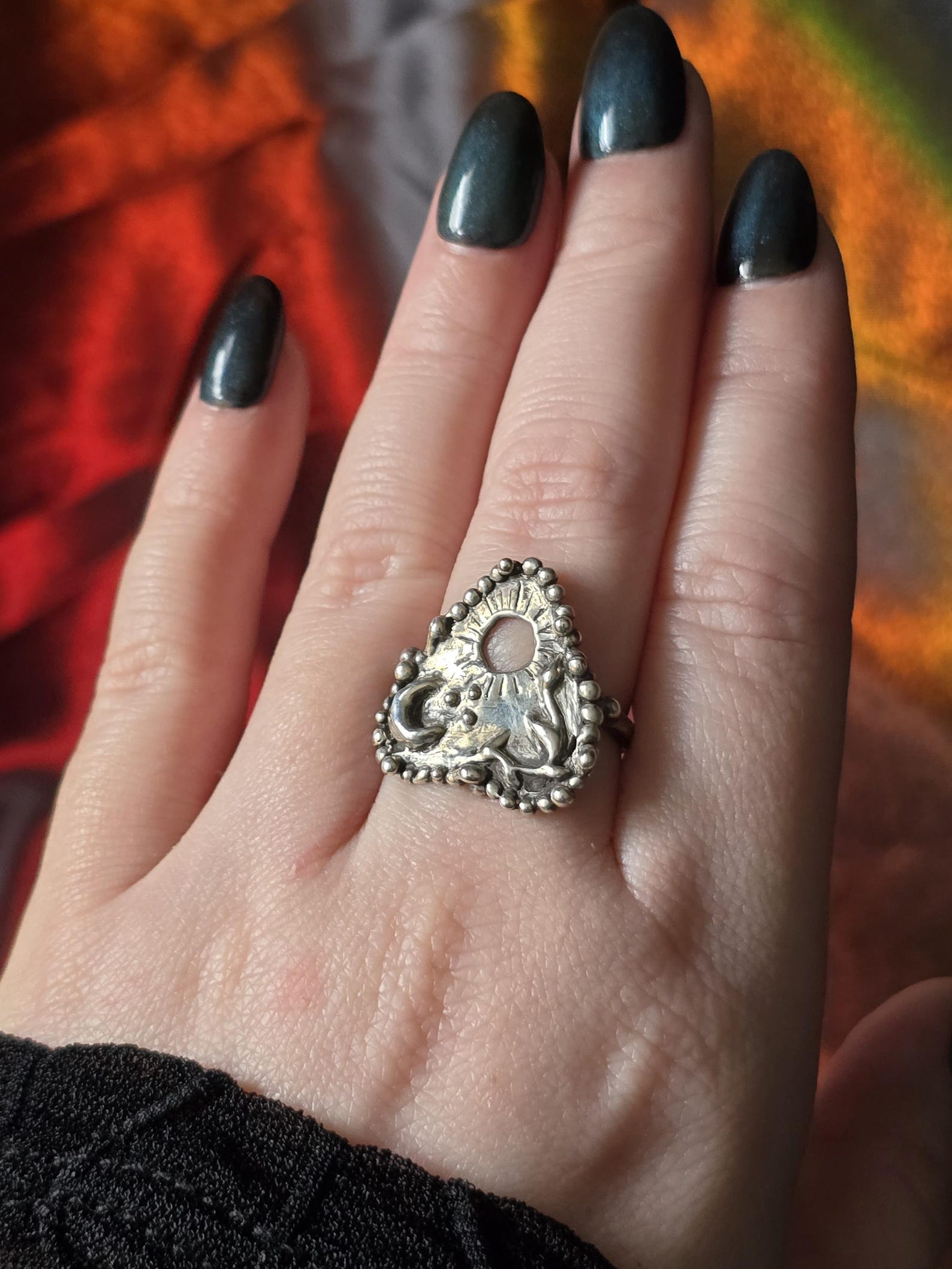 Ouija Planchette Witch Ring Sz6 - Etsy