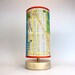 Map Lamp Medium Table Lamp - Etsy