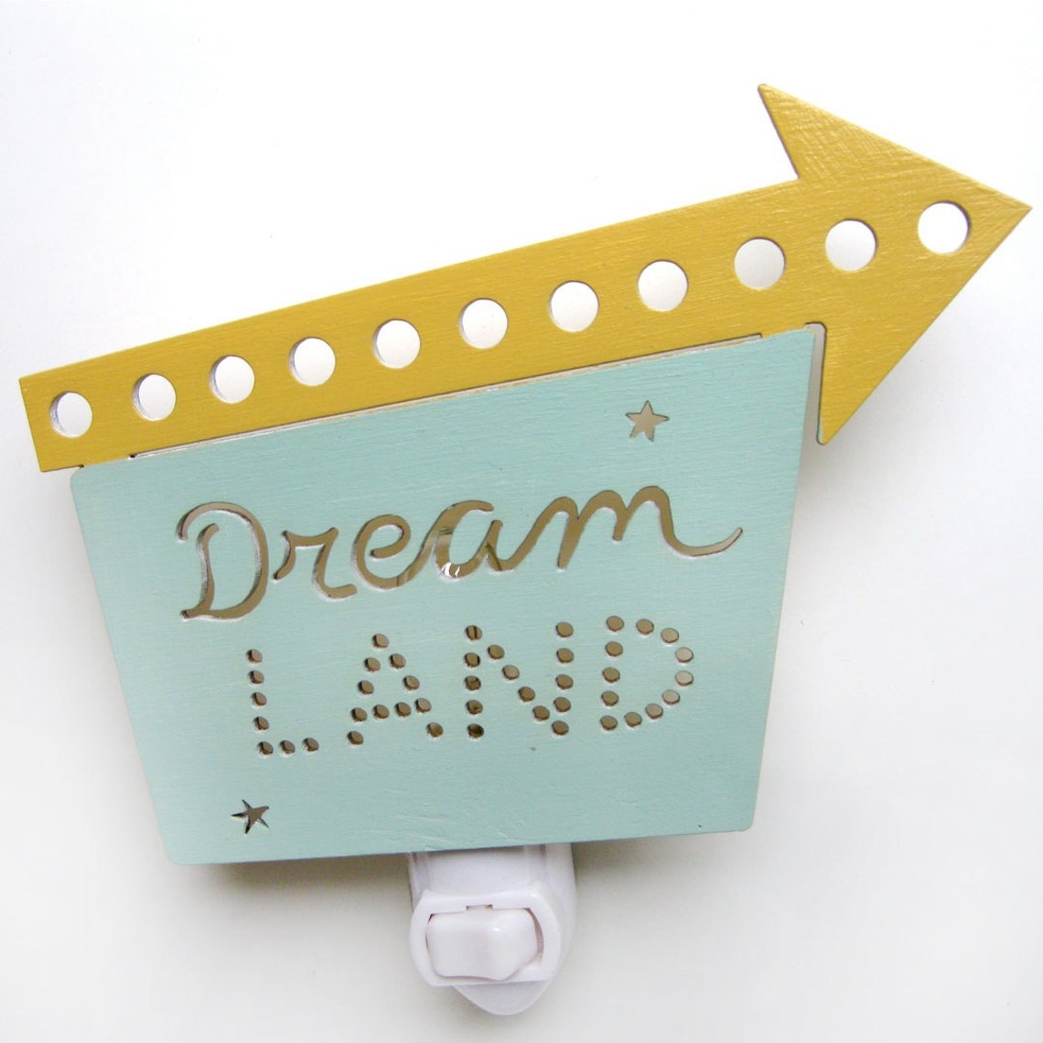 Dreamland Nightlight Mini Marquee Sign - Etsy
