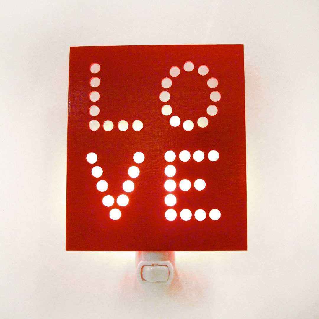 Valentine Nightlight LOVE Mini Marquee Sign - Etsy