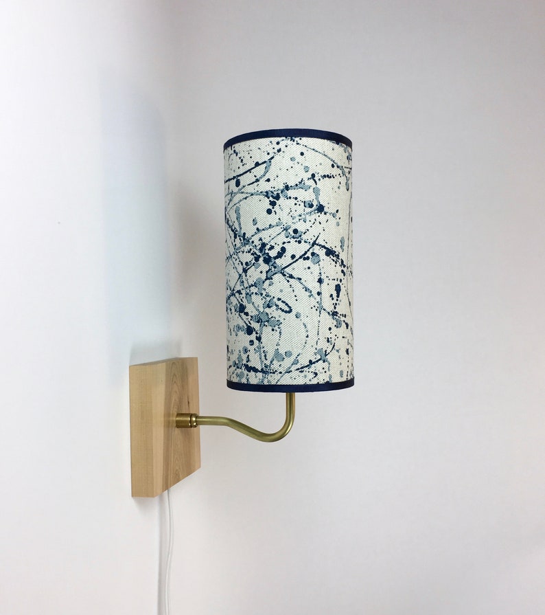 Wall Lamp in Splatter - Etsy