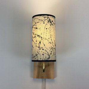 Wall Lamp in Splatter - Etsy