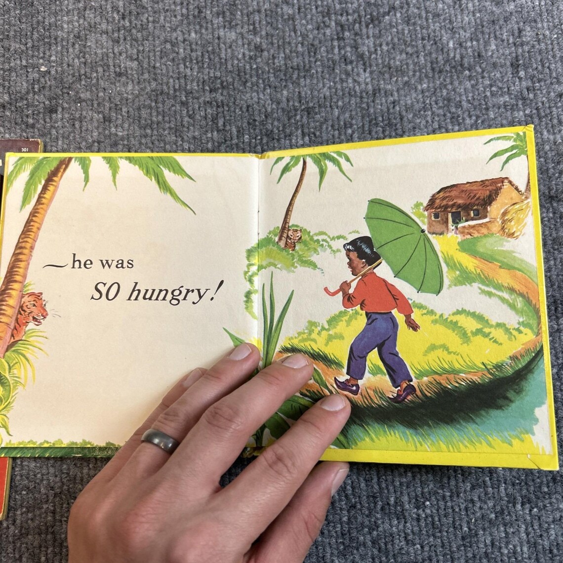 Rare Vintage Children's Book: Little Black Sambo Whitman Tell-a-tale ...