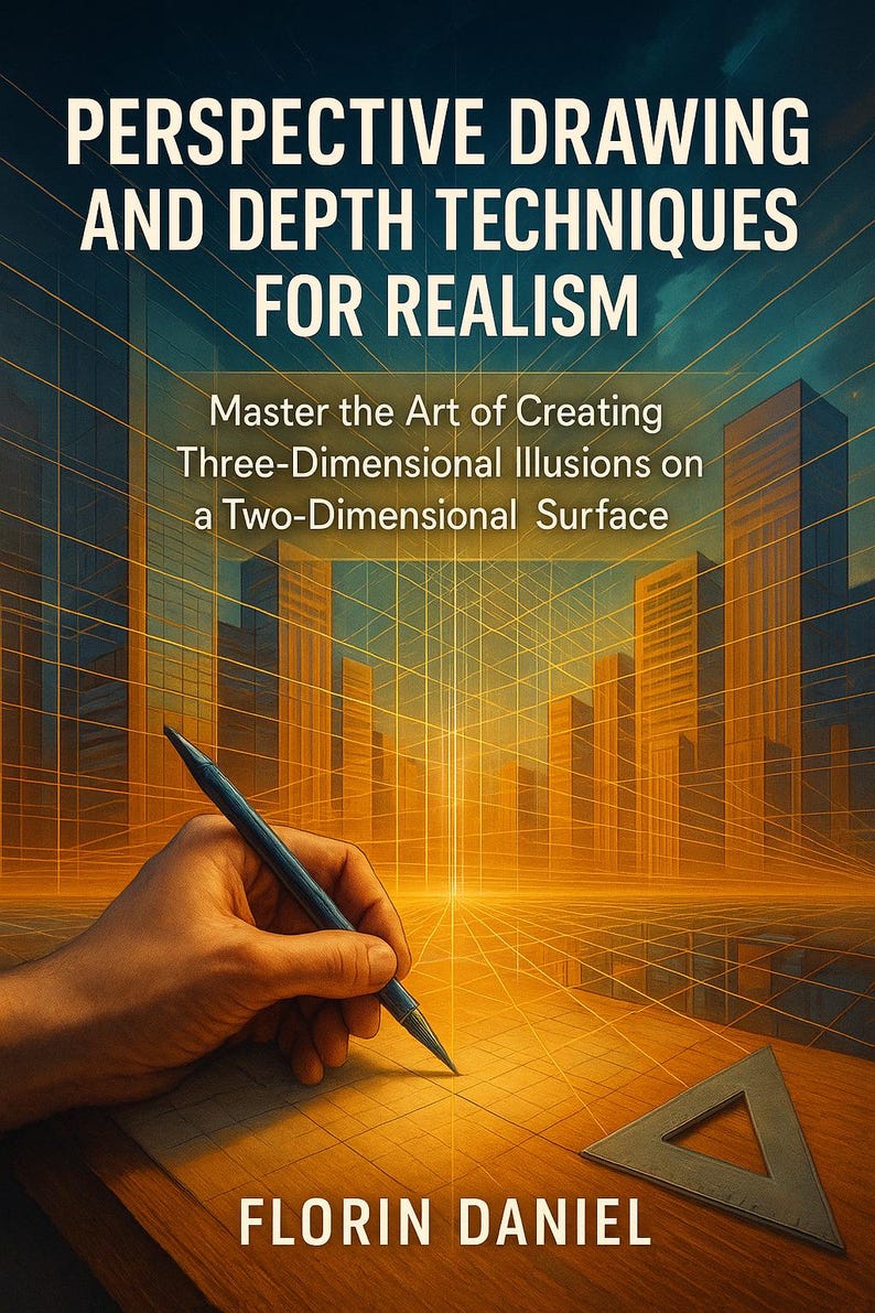 Perspective Drawing Techniques Ebook – Master Realism & Depth (digital ...