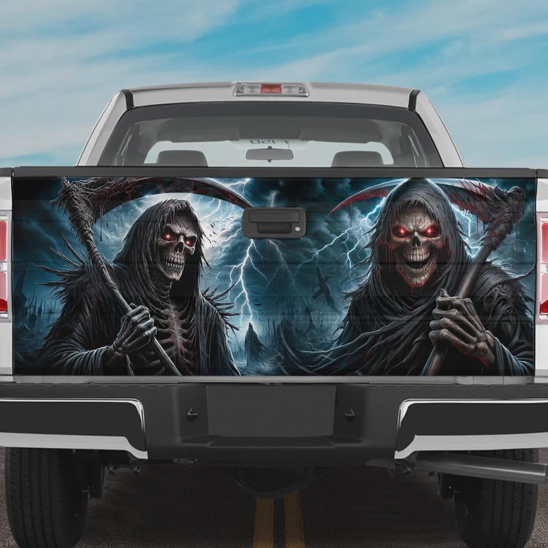 Halloween Tailgate Wrap - Etsy
