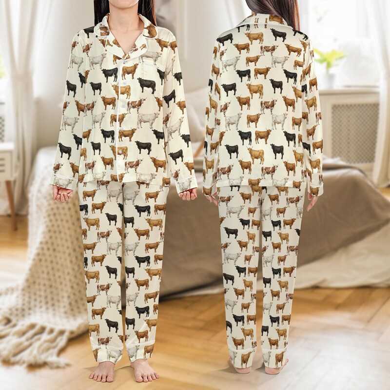 Highland Cow Pajamas for Women - Etsy