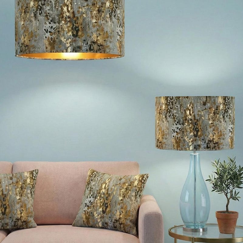 Large Neutral Lamp Shade - Etsy UK