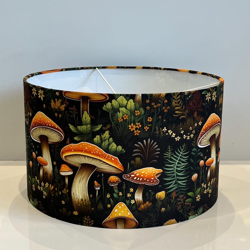 Jungle Fabric Lamp Shade - Etsy UK