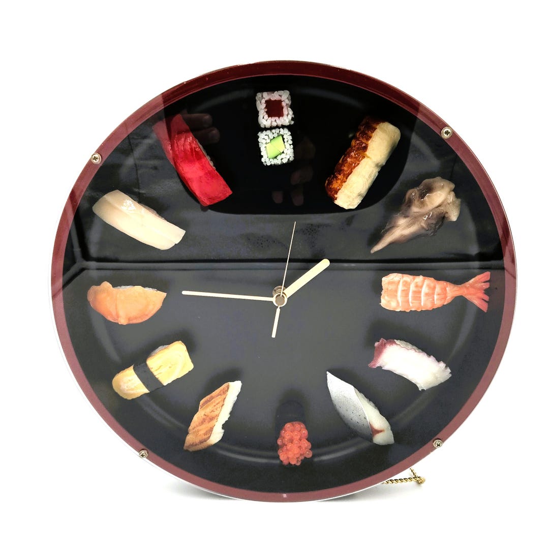 Sushi Clock - Etsy