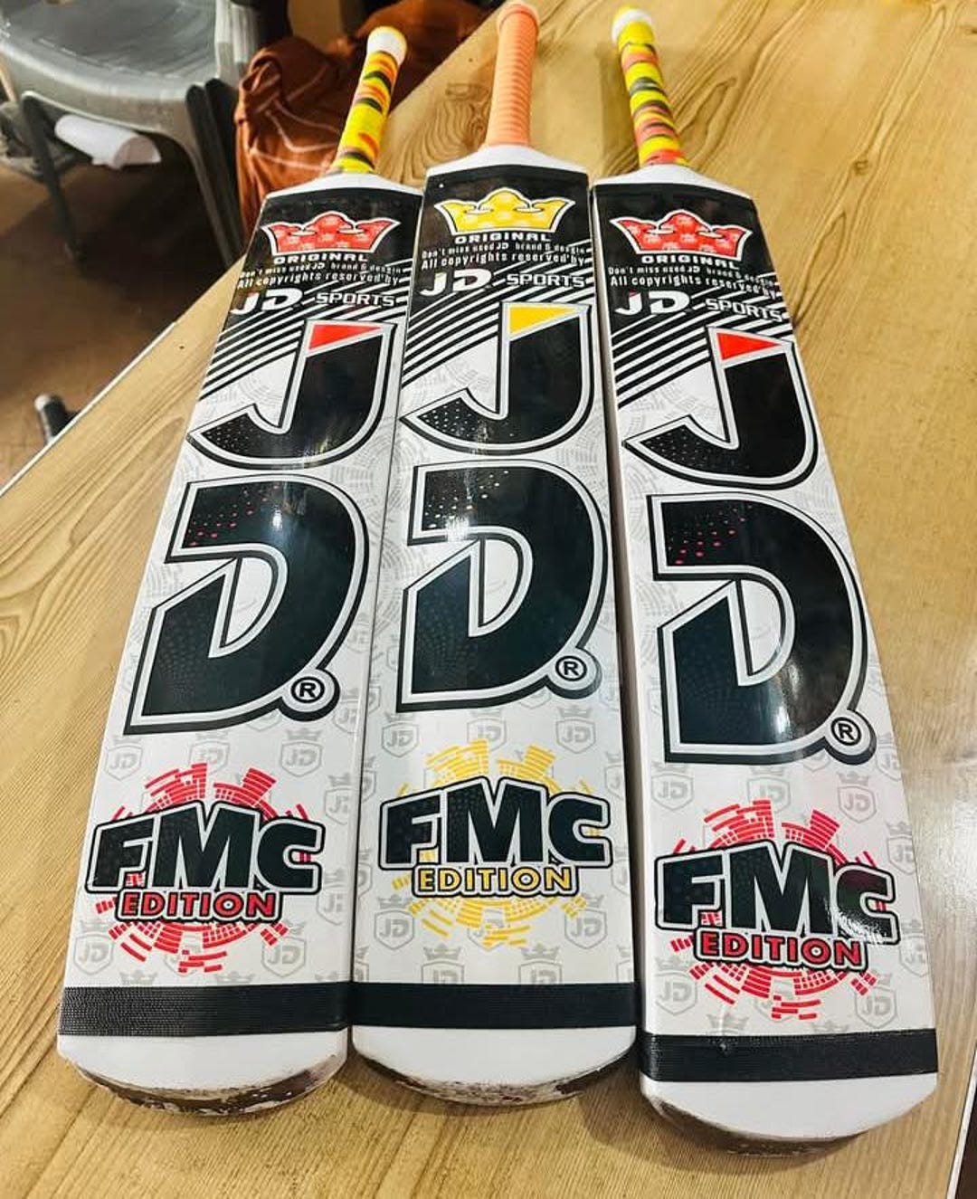 JD Cricket Bat for Hard Tennis Ball | Colorful Lightweight JD Bats ...