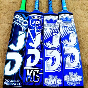 JD Cricket Bat for Hard Tennis Ball | Colorful Lightweight JD Bats ...