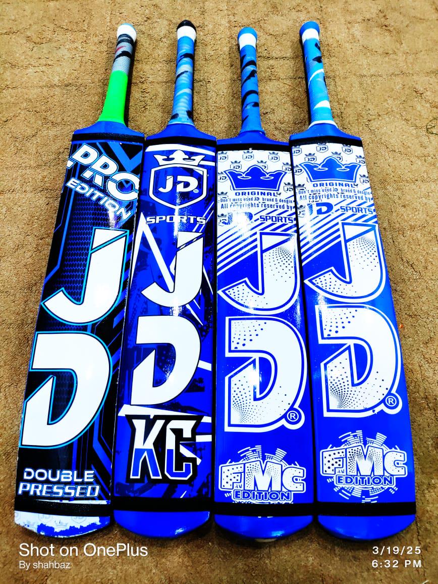 JD Cricket Bat for Hard Tennis Ball | Colorful Lightweight JD Bats ...