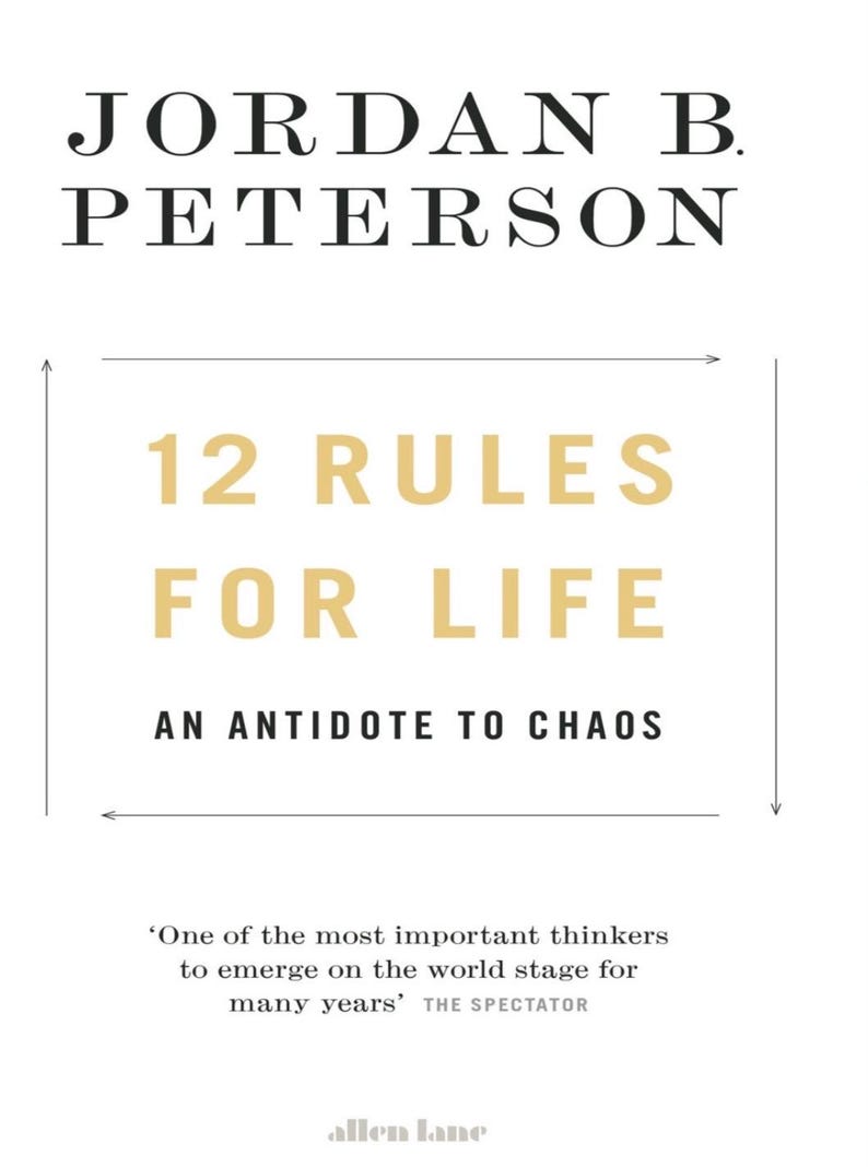 12 Rules of Life - Etsy