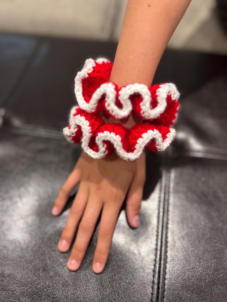 PARKLAND PRIDE!! | Crochet Scrunchie | Handmade | Hair Accessories ...
