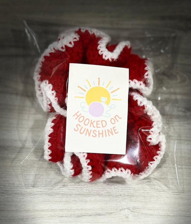 PARKLAND PRIDE!! | Crochet Scrunchie | Handmade | Hair Accessories ...