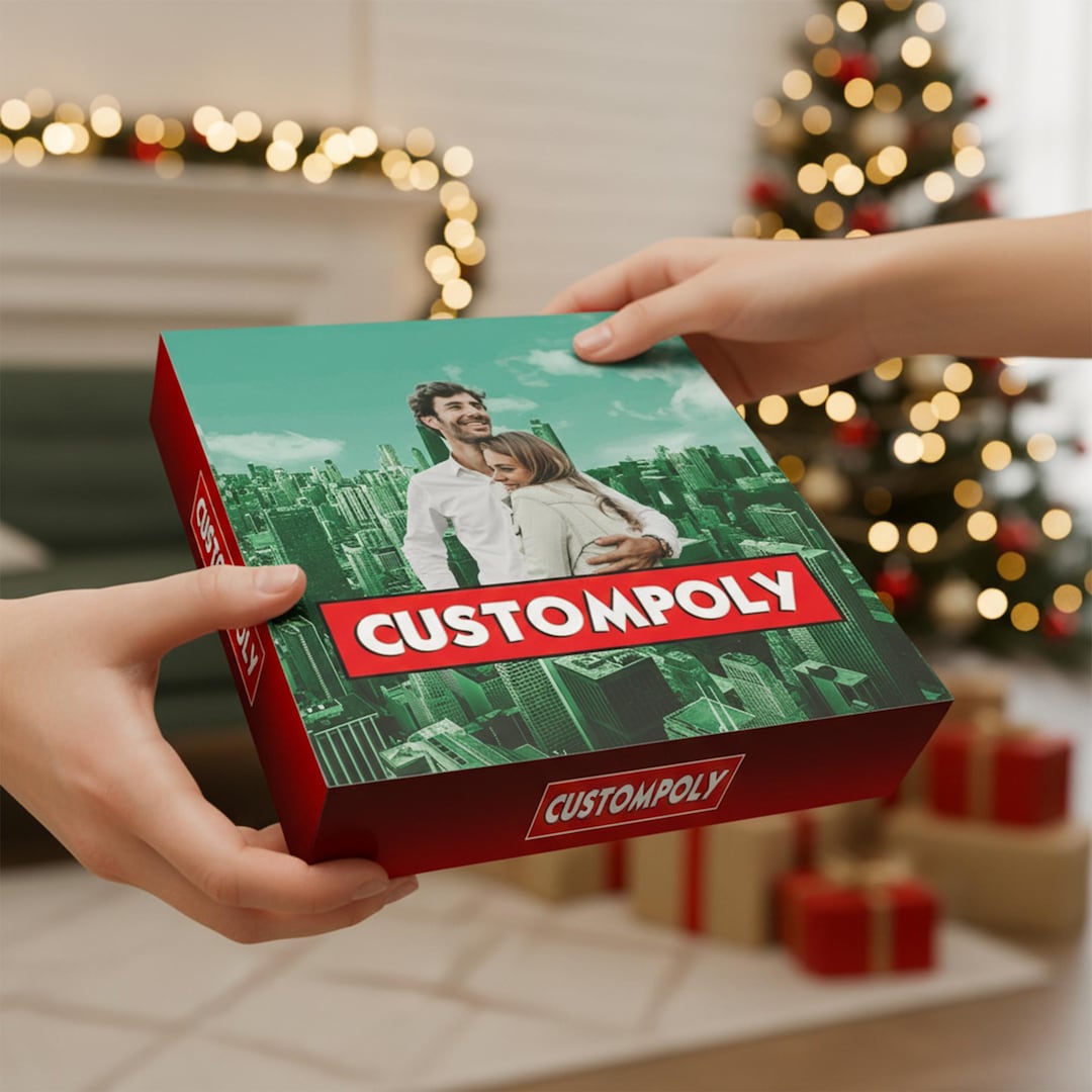 Custompoly Board Game, Personalized Board Game Gift – Unique Custom ...