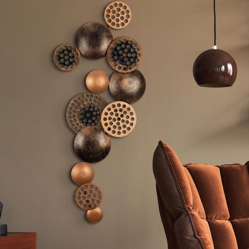 Bronze Vertical Wall Art - Etsy UK