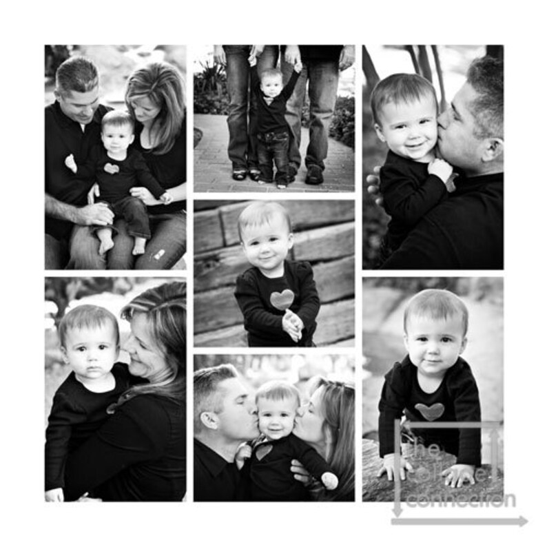 Photoshop Square Collage Templates Square Set 2 - Etsy