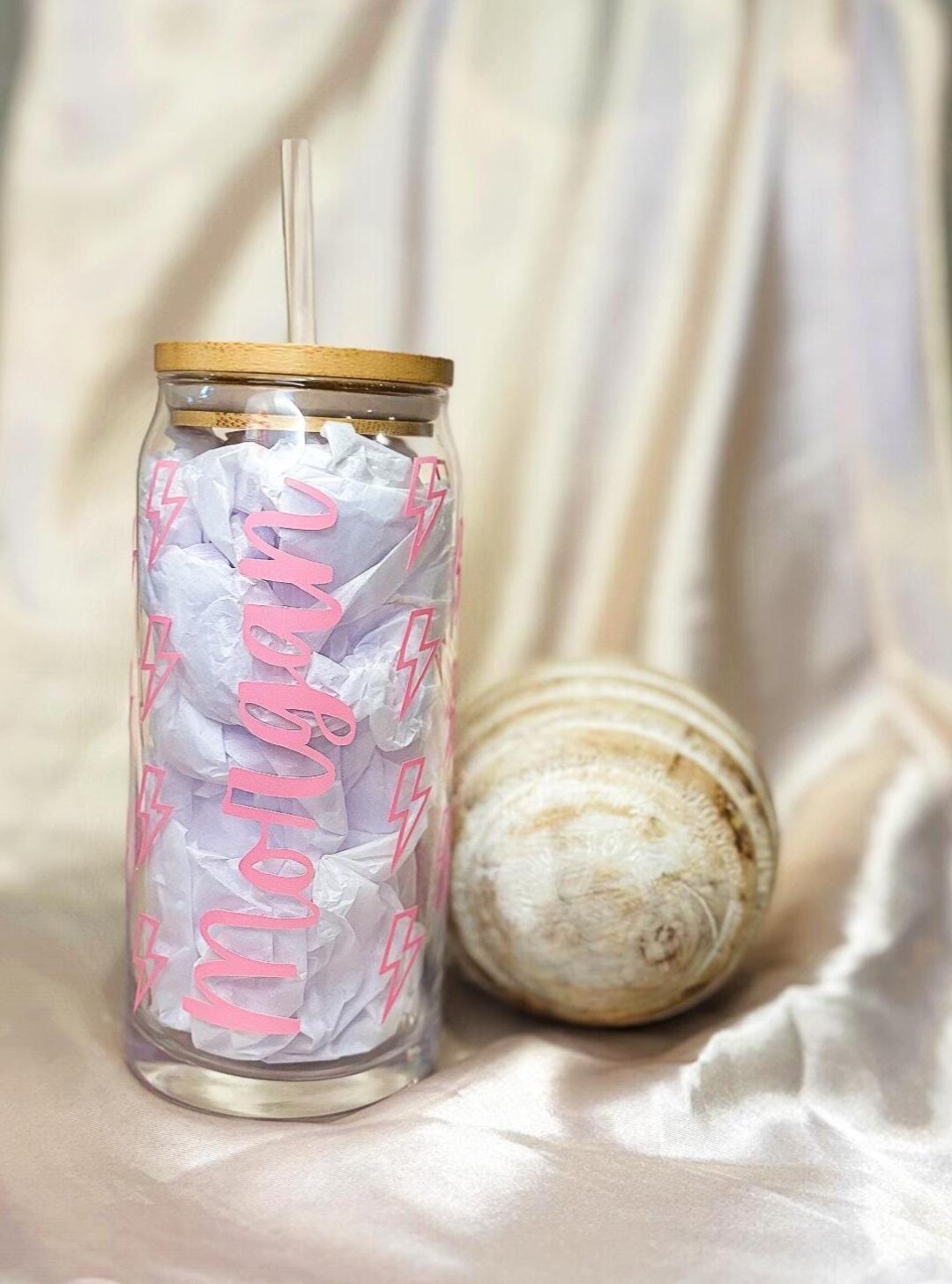 Custom Lighting Bolt Cup - Etsy