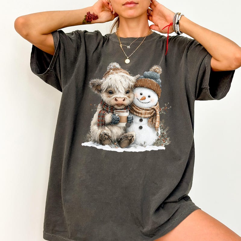 Red Highland Cow Picture - Etsy