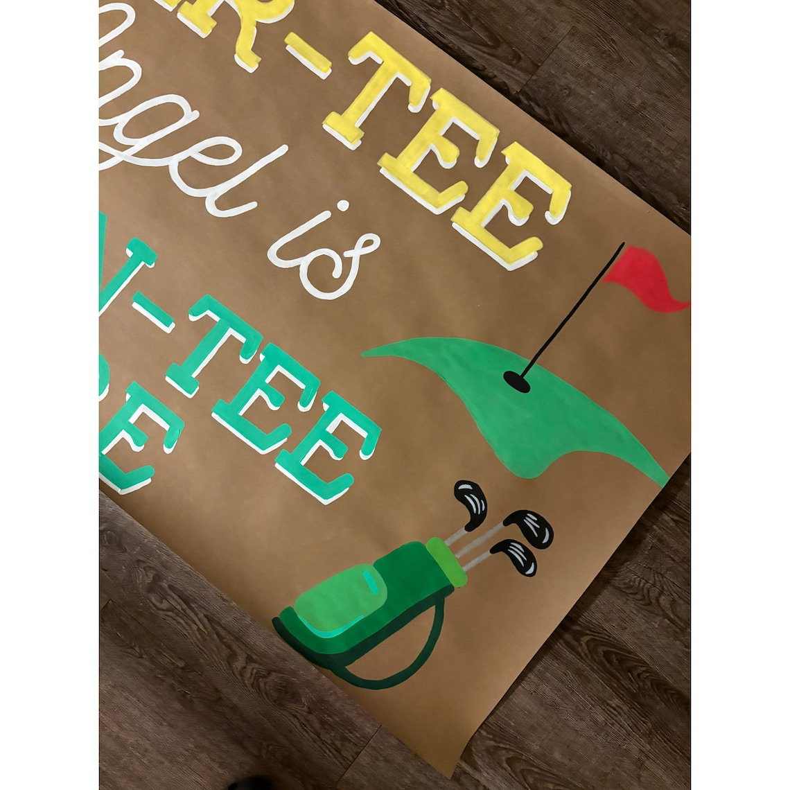 Golf Themed Birthday Banner - Etsy