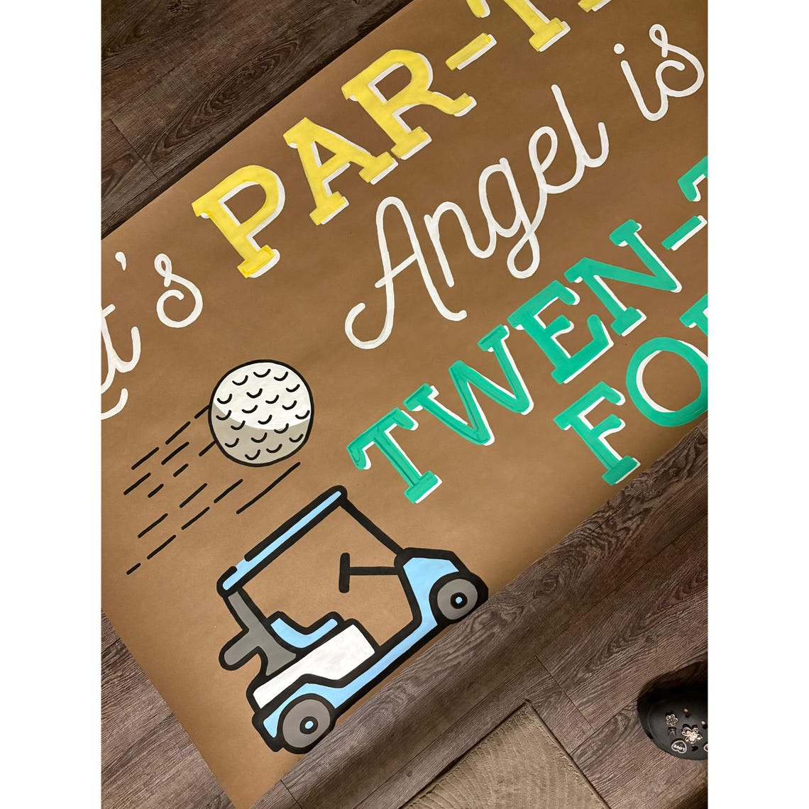 Golf Themed Birthday Banner - Etsy