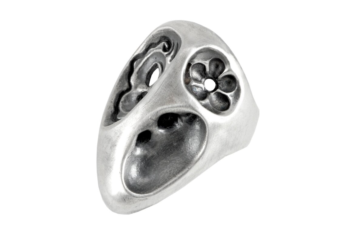 Sterling Silver Ring Oxidized Silver Ring 925 Silver Ring - Etsy