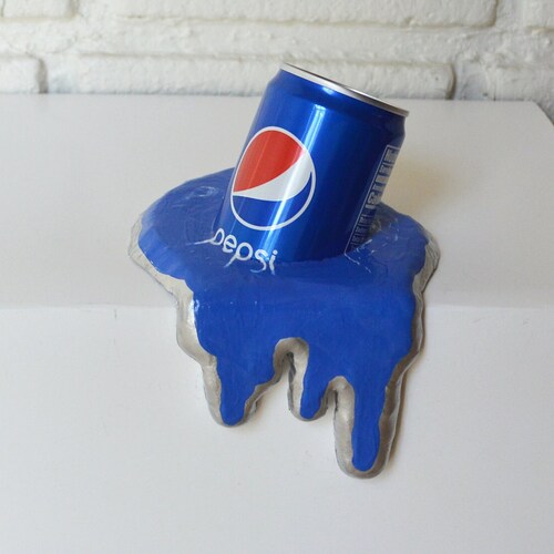 Melted Pepsi Cola Can Surreal Pop Art Sculpture - Etsy