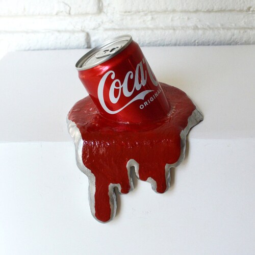 Melted Coca-cola Can Surreal Pop Art Sculpture - Etsy