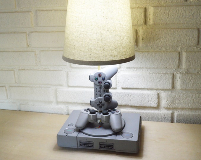 Playstation Desk Lamp PS1 Console and Controller Sculpture - Etsy