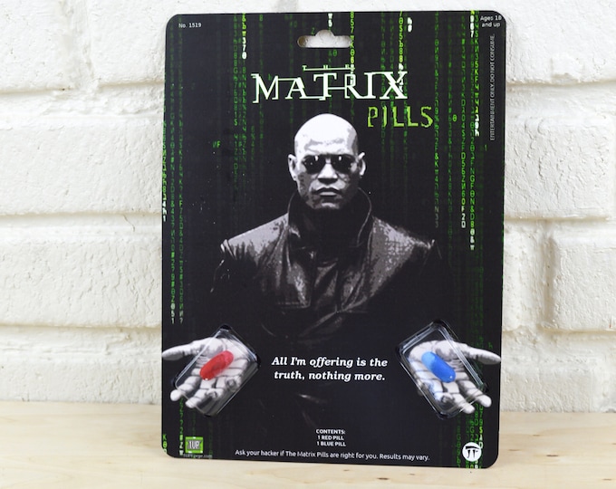 The Matrix Pills Handmade Toy - Etsy