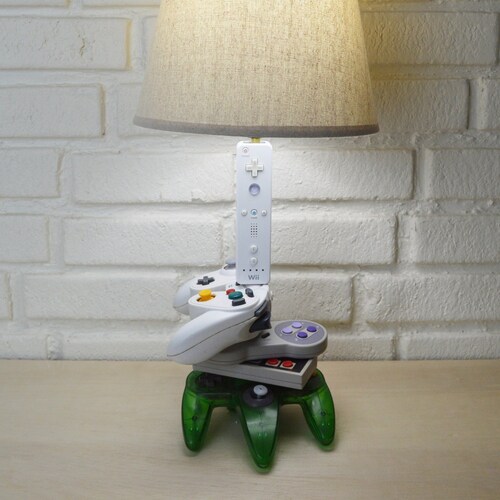 Nintendo History Evolution Sculpture Desk Lamp Nintendo Art - Etsy