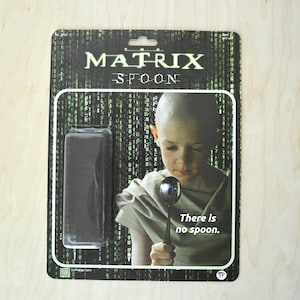 The Matrix Spoon - No Spoon - Handmade Toy - Etsy