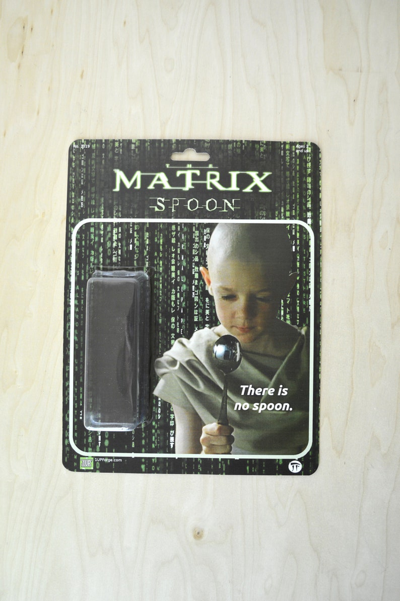 The Matrix Spoon No Spoon Handmade Toy - Etsy