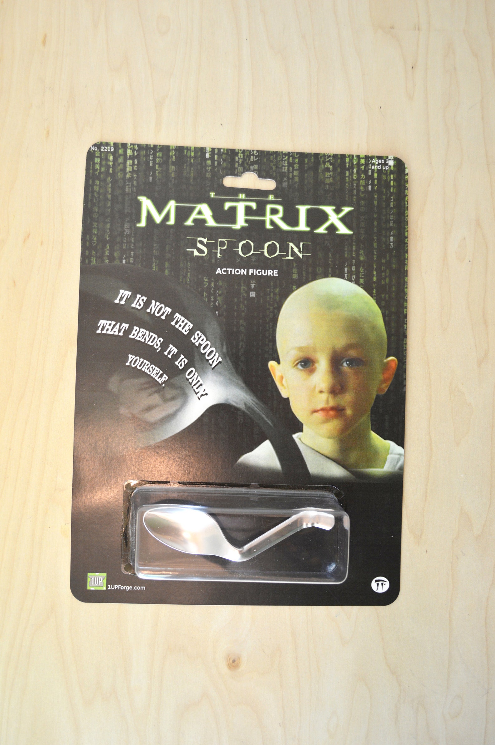 The Matrix Spoon Handmade Toy | Etsy