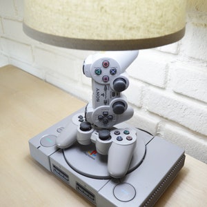 Playstation Desk Lamp PS1 Console and Controller Sculpture - Etsy