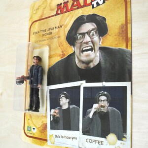 Stan McNer - Mad TV Coffee guy Action Figure - Juguete hecho a mano ...